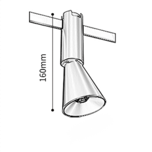 Cone-shaped Spotlight - Echo Rich